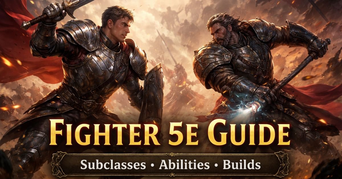 Fighter 5e Guide: Best Subclasses, Abilities & Builds Explained